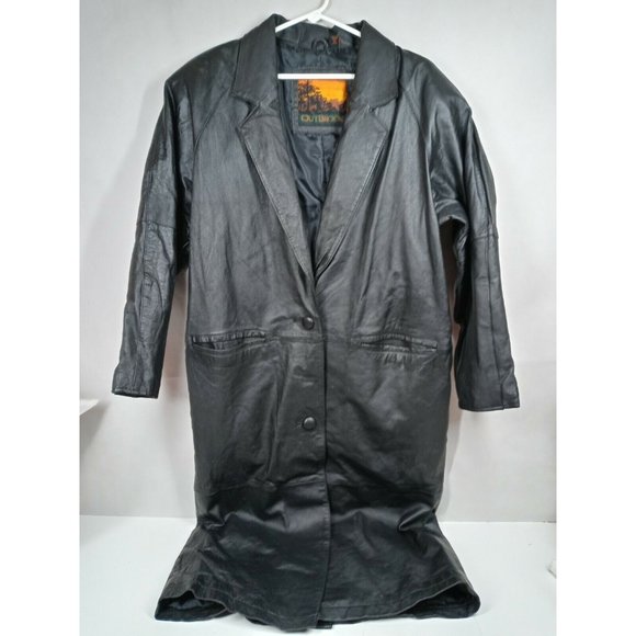 Outback Trading Co. | Jackets & Coats | Vintage Outbrook Womens Black ...
